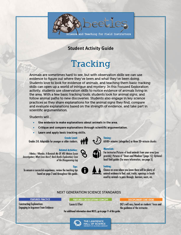 Beetles Project Tracking - Beetles Project