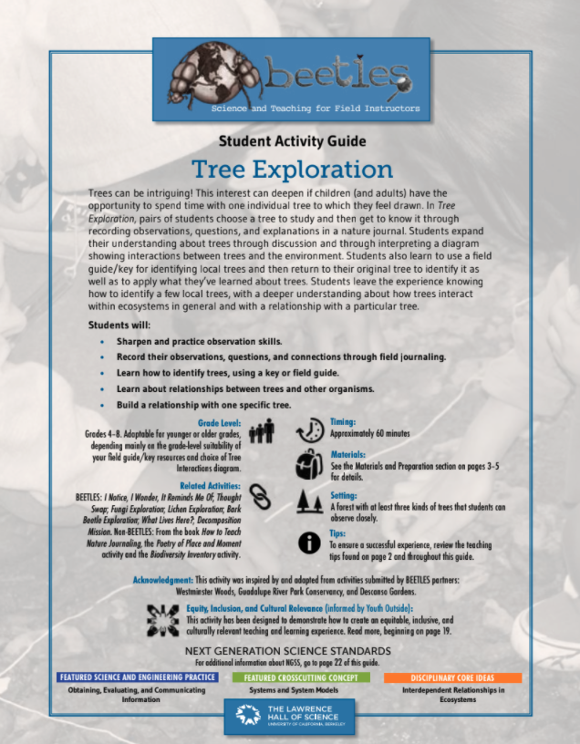 Beetles Project Tree Exploration - Beetles Project